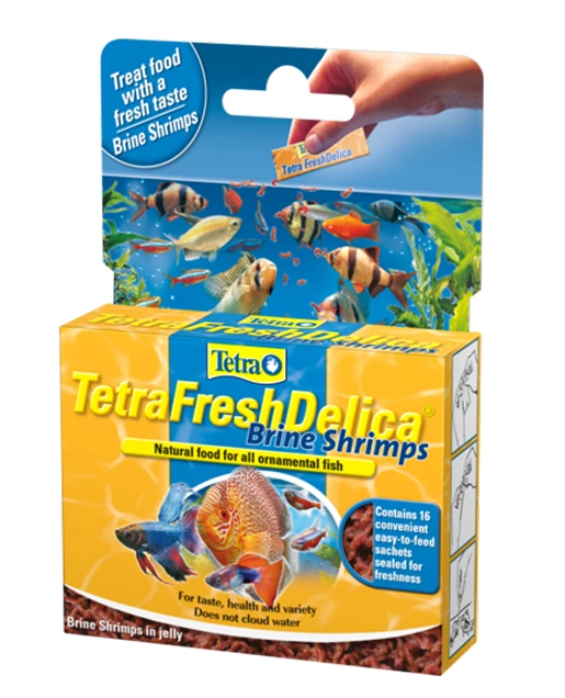 Tetra FreshDelica Crevettes de saumure 48 g | Animalerie ZooArt