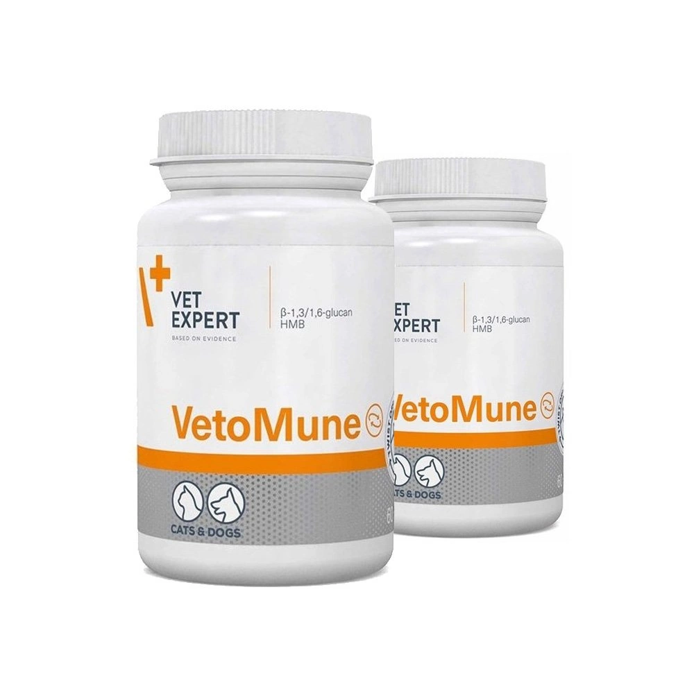 VETEXPERT VetoMune 2x 60 capsules | Animalerie ZooArt